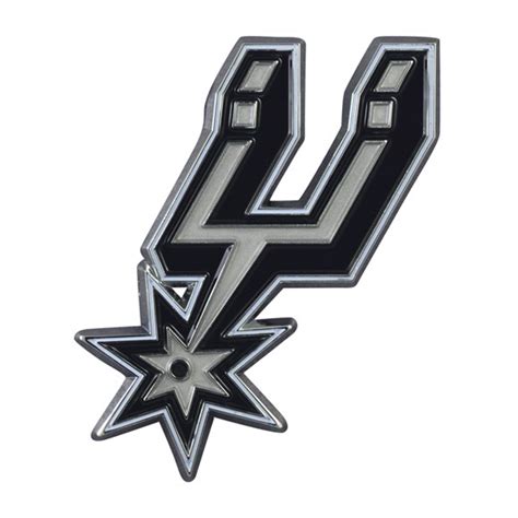 Black San Antonio Spurs Logo