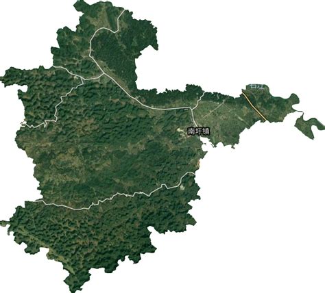 南圩镇高清卫星地图