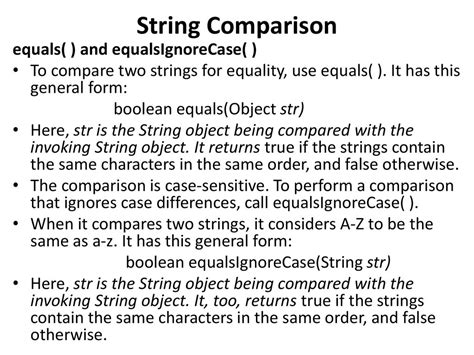 String Is Equal At Jerald Hunt Blog