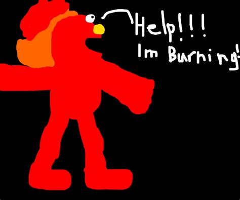 That One Elmo Fire Meme Drawception
