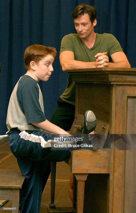 Hugh Jackman During Hugh Jackman Rehearses For The Boy From Oz At