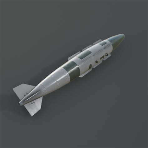 3d Model Joint Direct Attack Munition Jdam Vr Ar Low Poly Cgtrader