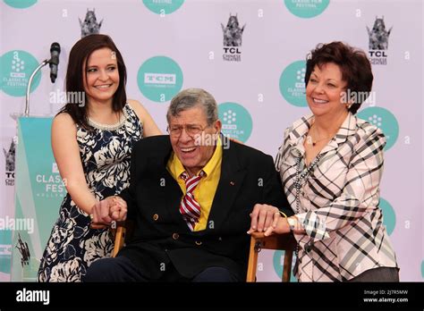Los Angeles Apr 12 Danielle Sarah Lewis Jerry Lewis Sandee Pitnick