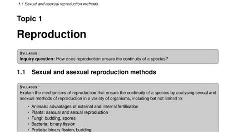 11 Sexual And Asexual Reproduction Methods Module 5 Overview Studocu
