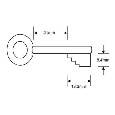 Fire Brigade Fb14 Key For Padlocks