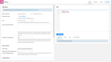 Sql Question Answering Tool — Dataiku Dss 14 Documentation