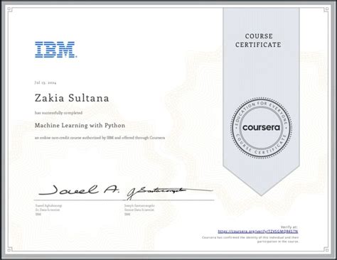 zakia sultana on linkedin machinelearning python ibm coursera