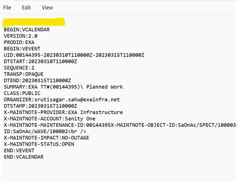 Getting Unncecessary Whiteline Space In The Ical Attachment In