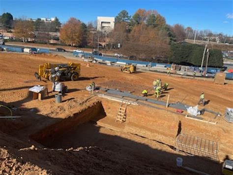 Some Of Our Leaders Had A Different ‘office View Today Visiting The Construction Site For The