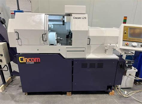 Citizen Cincom L20 Swiss Type Lathe Used Machines Exapro