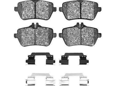 Rear Brake Pad Set Compatible With 2014 2017 Mercedes Benz S550