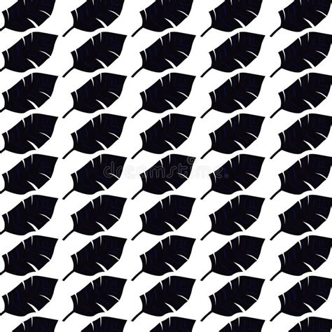 Botanical Summer Spring Pattern Texture Wallart Stock Vector