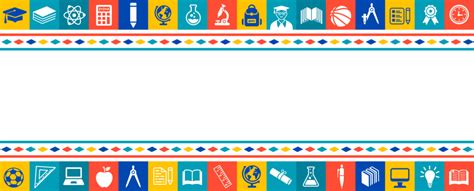 School Borders Pngs For Free Download