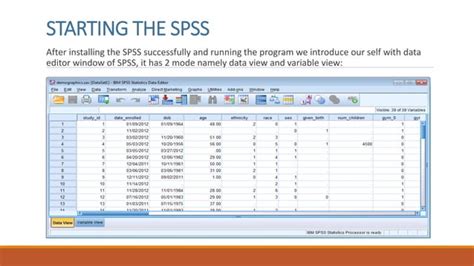 Spss Software Ppt
