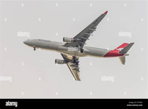 The Airbus A330 200 Qantas Spirit Of Australia Has Just Taking Off