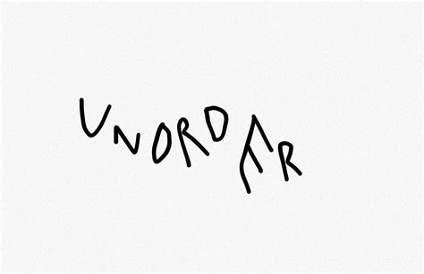 Unorder On Behance