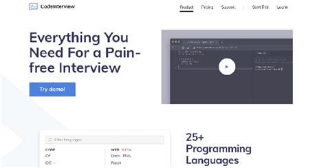 Codeinterview Reviews Pricing And Software Features 2024
