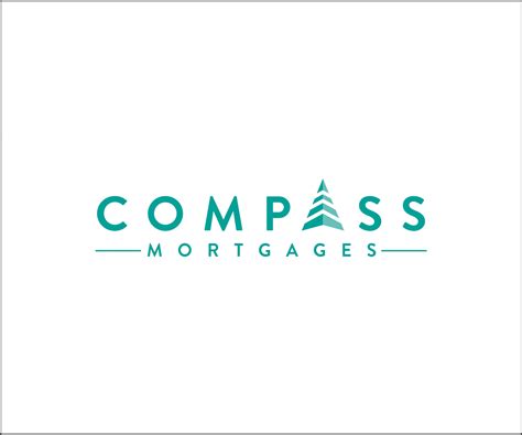 Bold Modern Mortgage Brokerage Logo Design For Compass Mortgages By