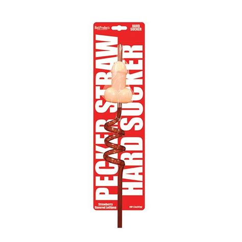 Pecker Candy Straw The Chocolate Walrus