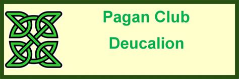 Deucalion The Greek Noah And The Great Flood Pagan Club