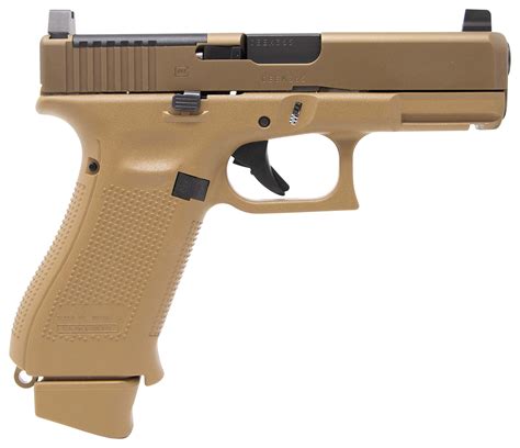 Glock 19x Mos Semi Automatic Pistol With Suppressor Height Sights