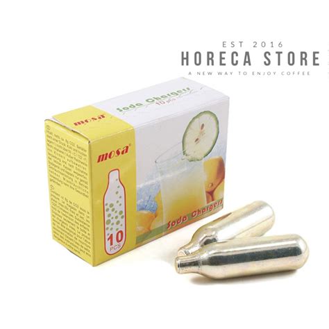 Jual Soda Charger Mosa Isian Soda Siphon Syphon 10 Butir Soda Maker