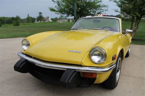 1974 Triumph Spitfire Base Convertible 2 Door 1 5l Classic Triumph