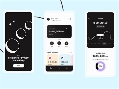 Freelancer Payment Mobile App By Oghale Yome On Dribbble