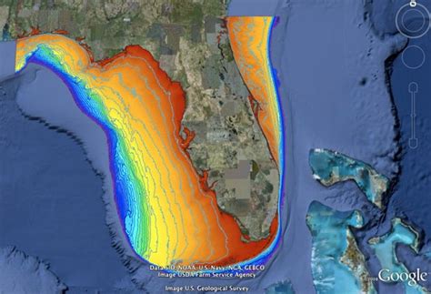 Sea Floor Sunday 52 Florida Bathymetry Kmz File Wired