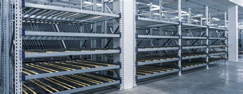 Racks Para Picking Dinámico · Flow Racks Sotic