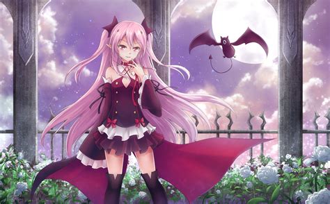 Asakurashinji Arukanu Krul Tepes Owari No Seraph Black Legwear
