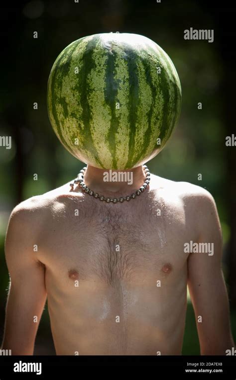 Organic Food And Healthy Lifestyle Concept Humorous Ironic Photo Of A