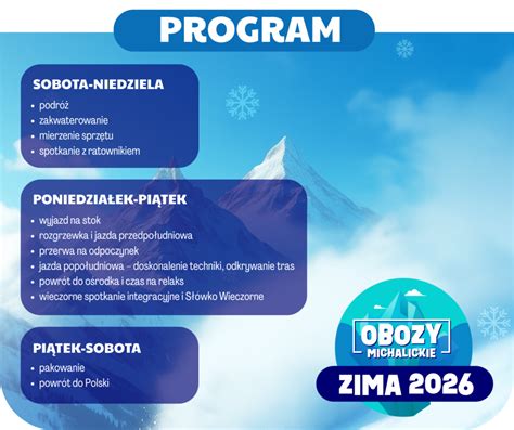 1 Zimowisko Alpy 17 24 Stycznia 2026 Obozy Michalickie