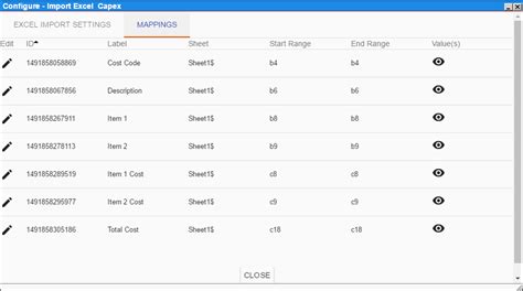 Standard Task Excel Import Integrify