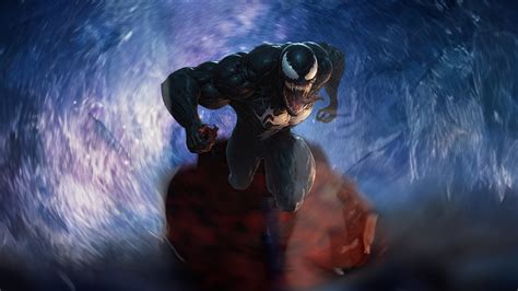 Venom Symbiote Wallpaper Wallpaper Girl Language Teeth Art Comics