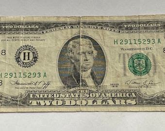 Extremely Rare Two Dollars Bicentennial 1776 1976 Stamp On Etsy