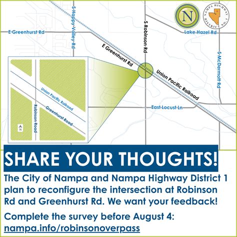Feedback Requested For Proposed Greenhurst Road And Robinson Road