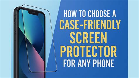 How To Choose A Case Friendly Screen Protector For Any Phone Superguardz
