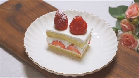초간단 케이크 ㅣ 딸기생크림케이크 만들기 ㅣ 카스테라로 케이크 만들기 Youtube