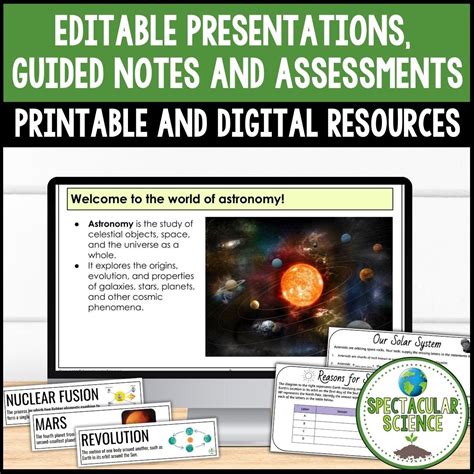 Astronomy Unit Bundle Solar System Sun Moon And Stars Earth Tides Eclipse Spectacular