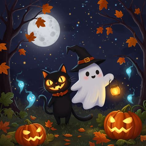 Halloween Cutecore Wallpapers Wallpaper Cave