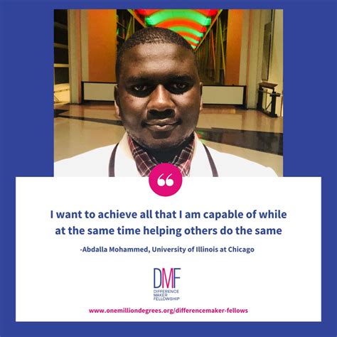 One Million Degrees On Linkedin Differencemaker Fellow Abdalla