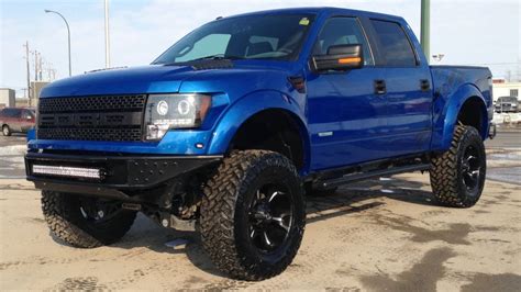 Ford Raptor Lifted Blue Ford Raptor Lifted Blue