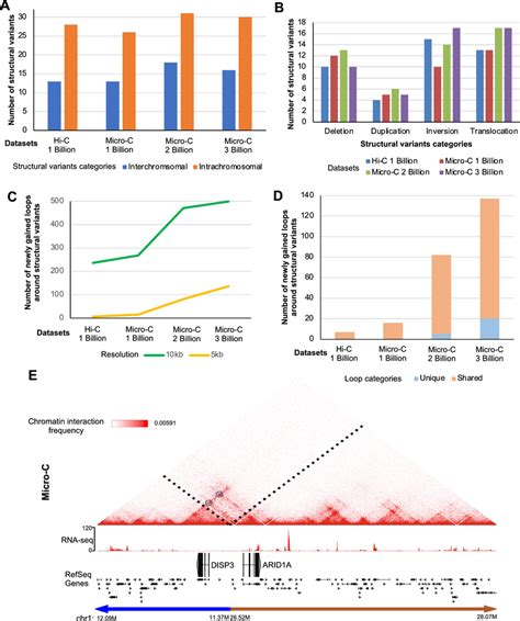 Chromatin Loops Near Structural Variants A Numbers Of Inter And Download Scientific Diagram