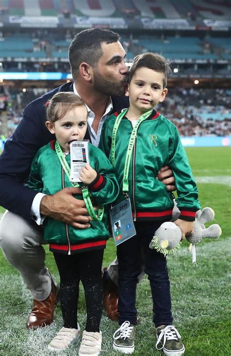 Greg Inglis Racist Trolls Target League Legends Son 5 Au