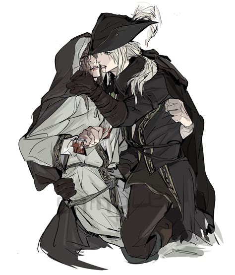 Rule 34 Bleeding Blood Bloodborne Boots Brown Hair Brunette Female