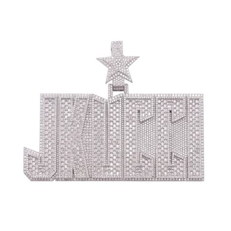 Custom Moissanite Jkucci Pendant