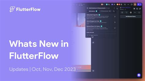 Whats New In FlutterFlow Oct Nov Dec YouTube