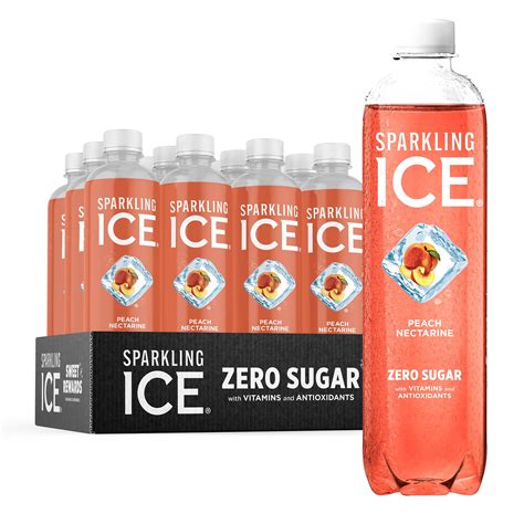 Sparkling Ice Peach Nectarine Sparkling Water Zero Sugar