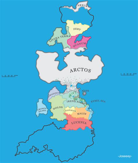 My Planet Is Composed Of 2 Large Land Masses Connected Only By Ice